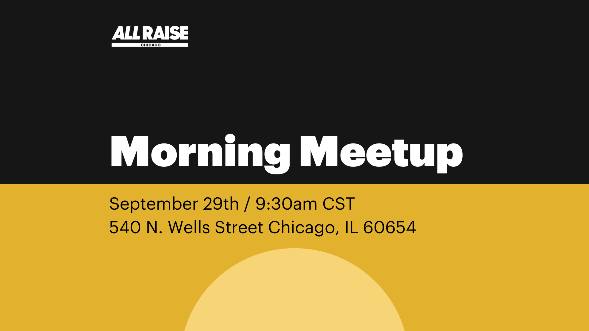 All Raise Chicago Chapter: Morning Meetup