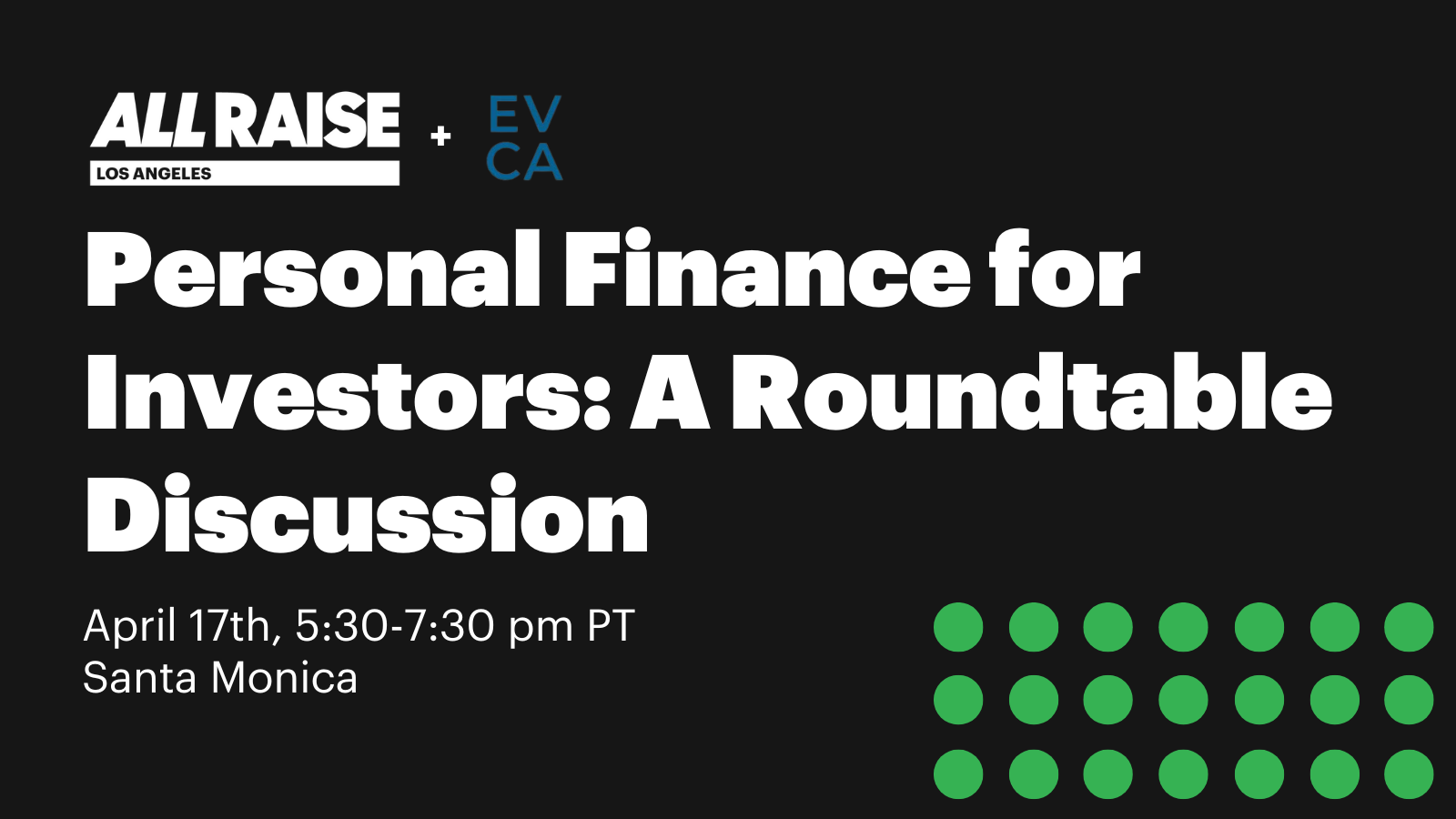 Stay tuned for more events